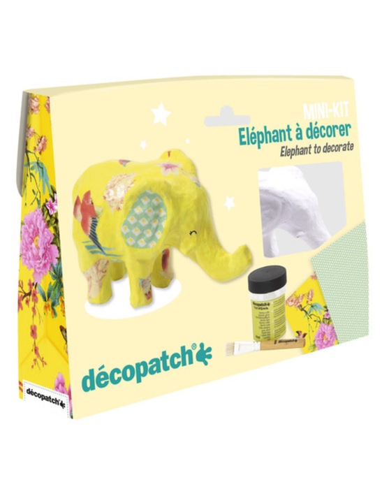 Décopatch mini kit olifant :: Vivelafleur